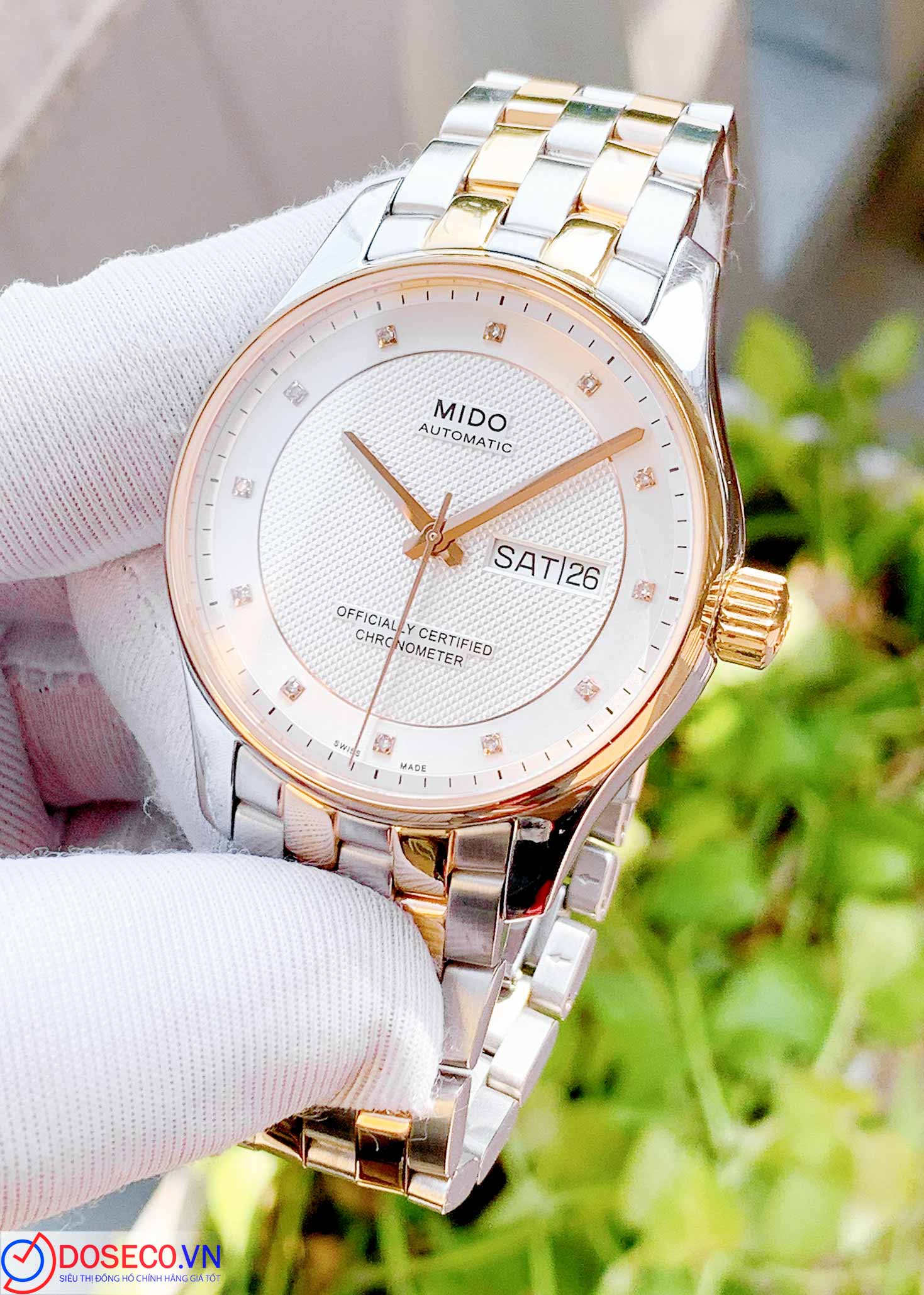 MIDO BELLUNA DIAMOND M001.431.22.036.92 (M0014312203692) Used